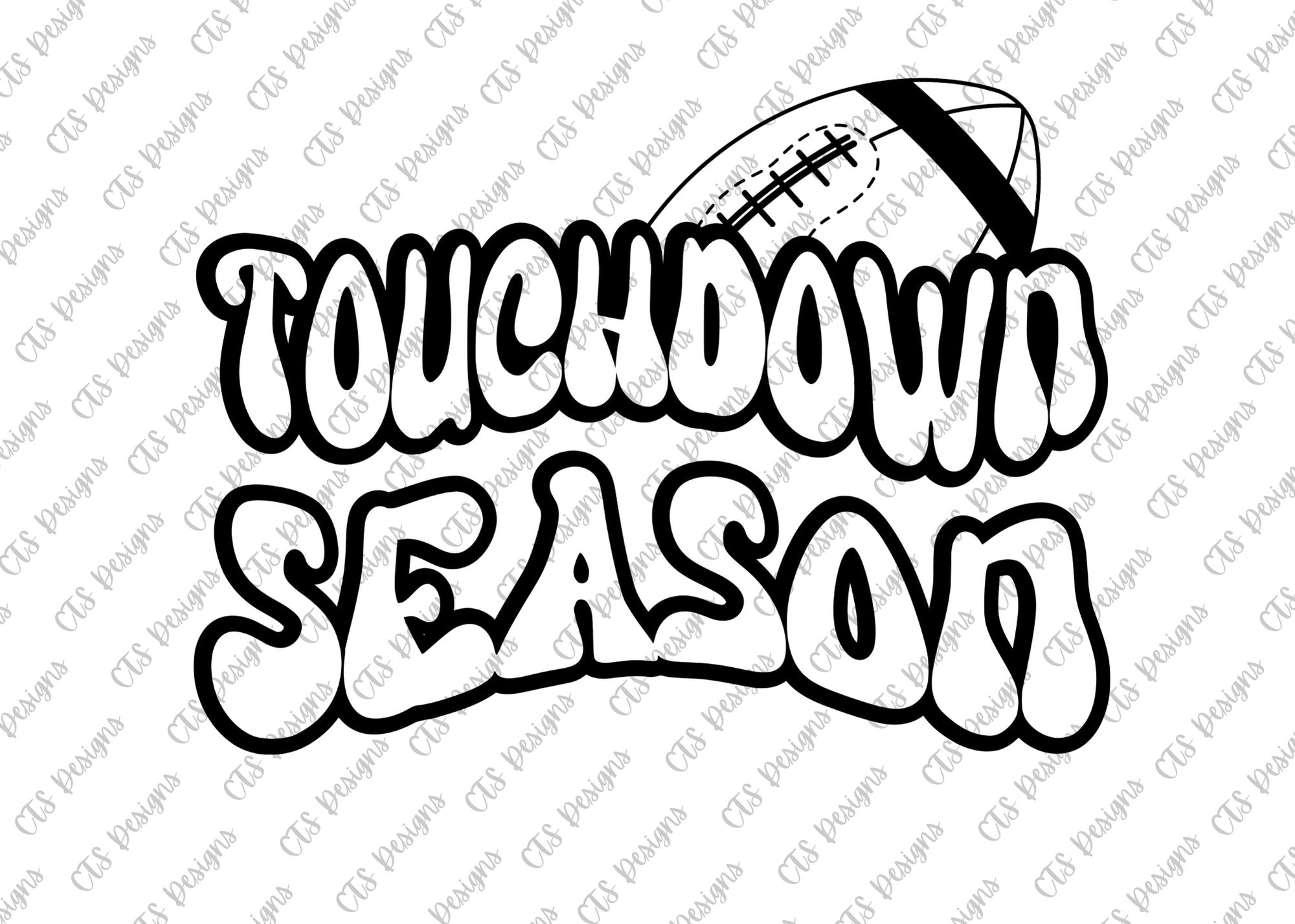 Touchdown Season PNG SVG | Football Lover | Football | Welcome Design ...