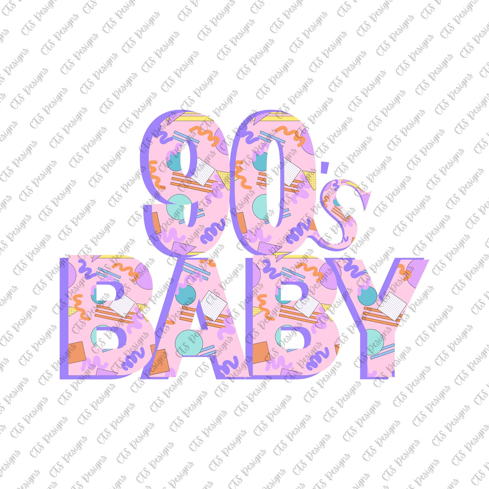 90s Baby PNG Born in the 90s 1990 Retro Png File 90s | Etsy