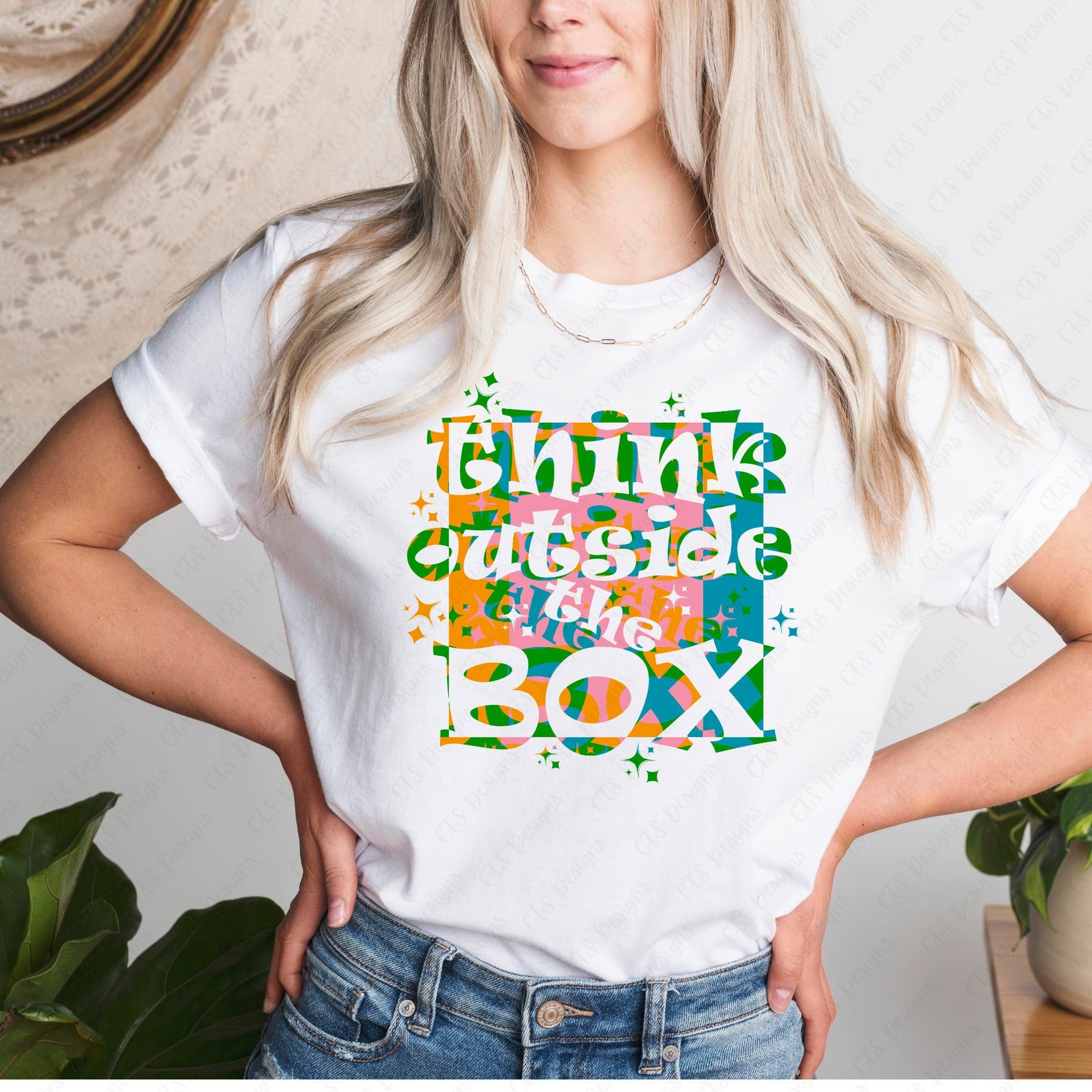 Think Outside the Box PNG Outside the Box Be Creative Be - Etsy