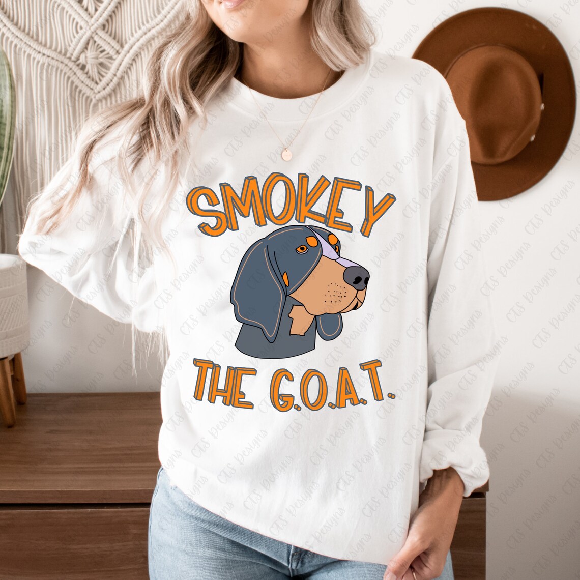 Smokey Inspired Handdrawn PNG TN Cute Tn Design Home - Etsy