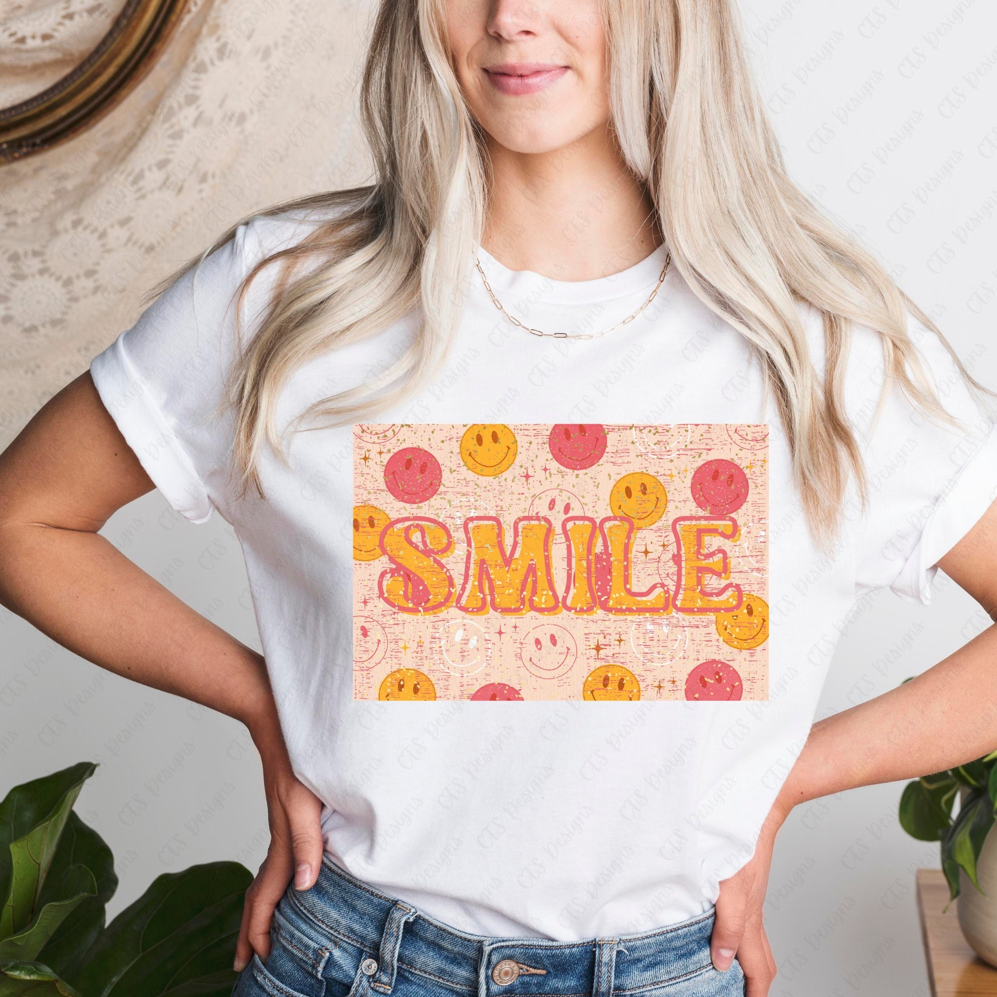 Smile Retro PNG SMILE Retro Smile Png Smiley Face - Etsy