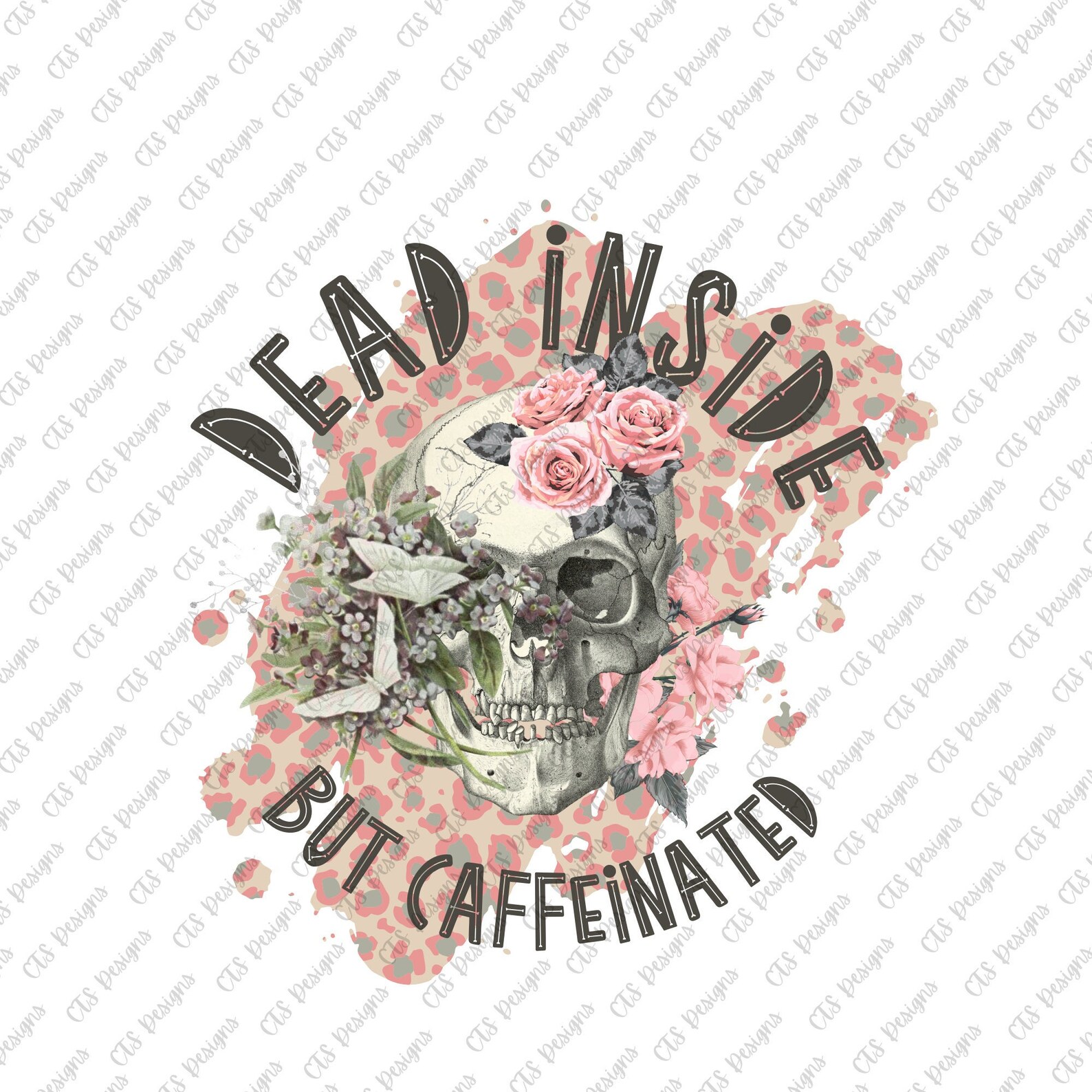 Dead Inside but Caffeinated PNG | Coffee Addict | Coffee | Coffee Png ...