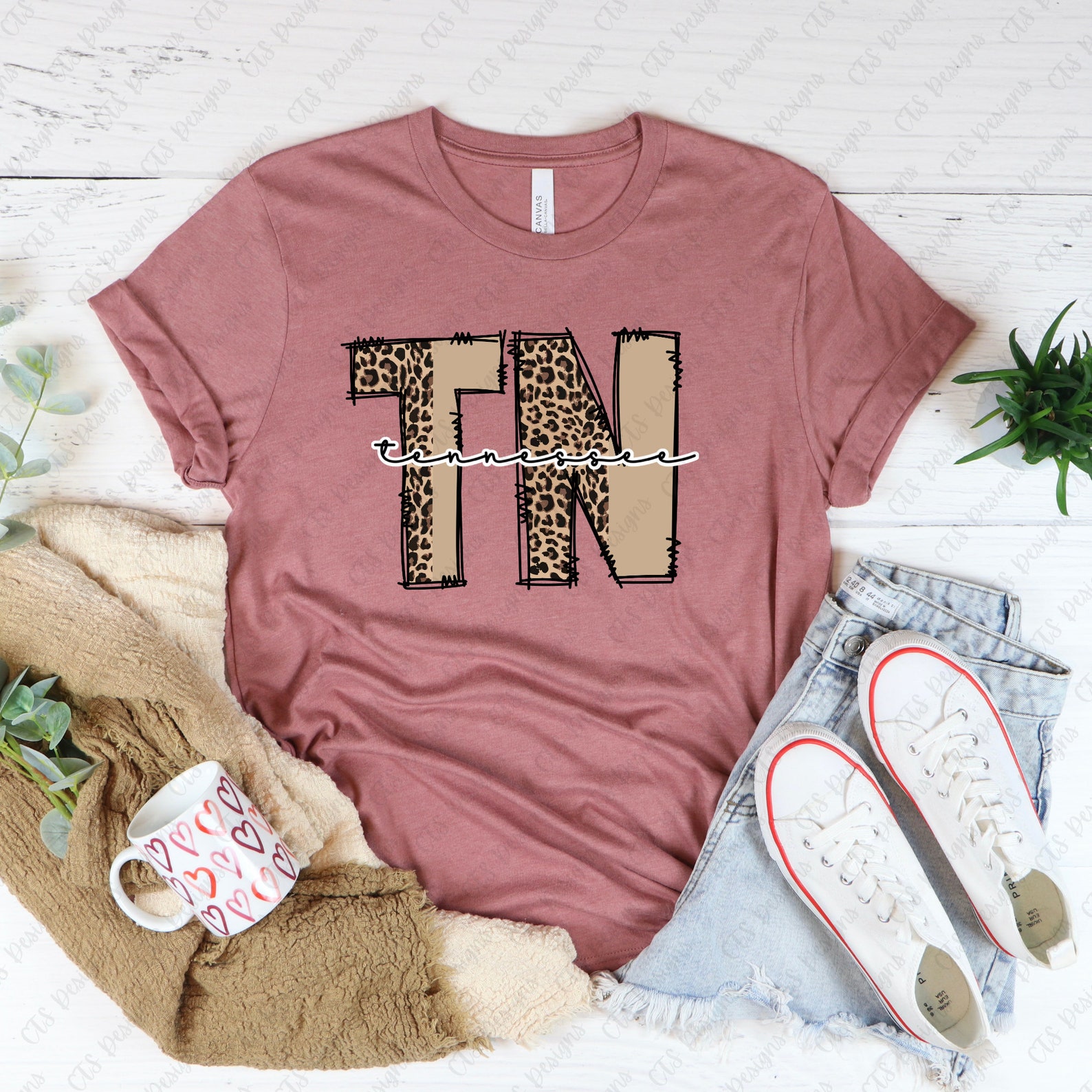 TN Leopard PNG | TN | Cute Tn Design | Leopard Tennessee | Tennessee ...