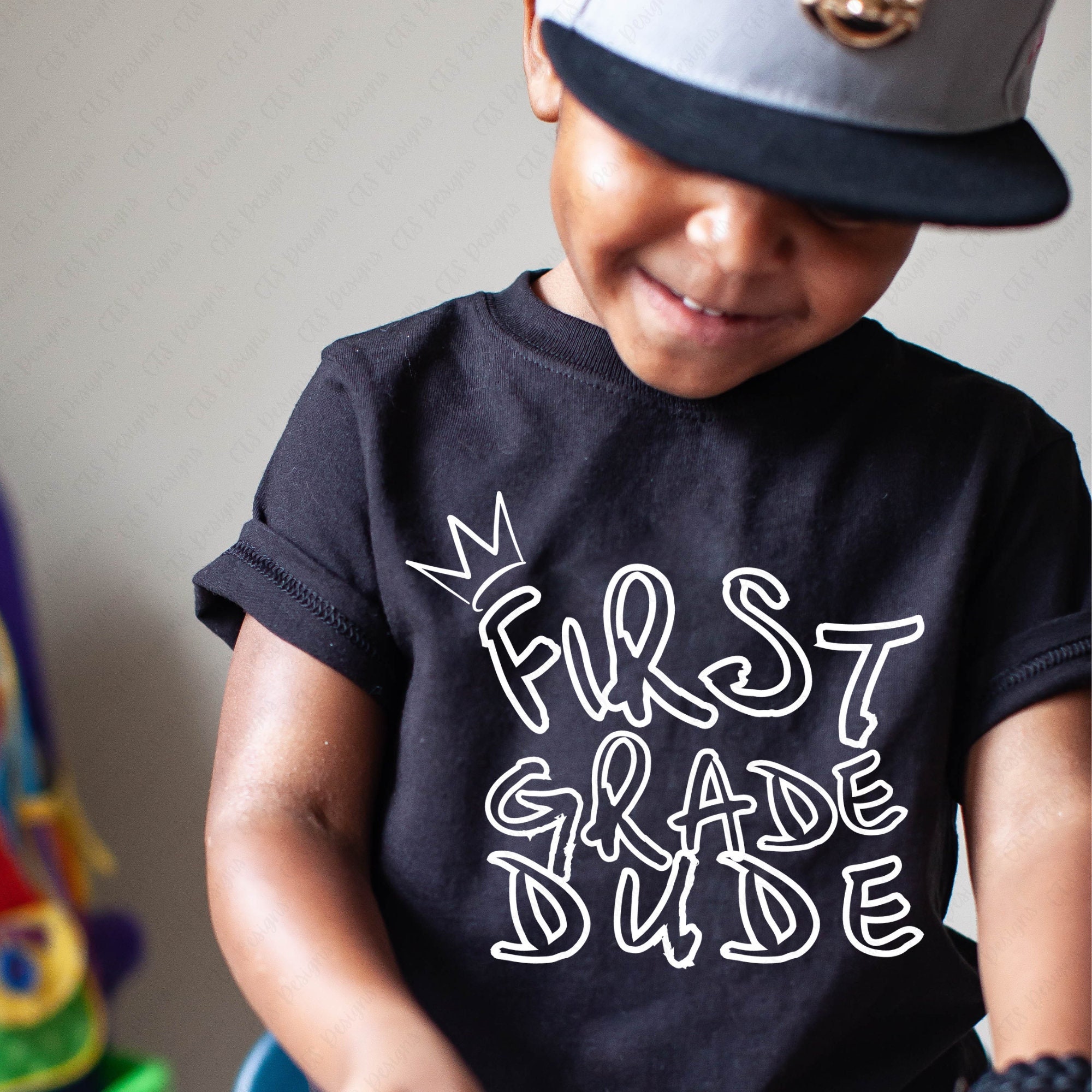 First Grade Dude PNG SVG First Grade Back to School Back to School ...