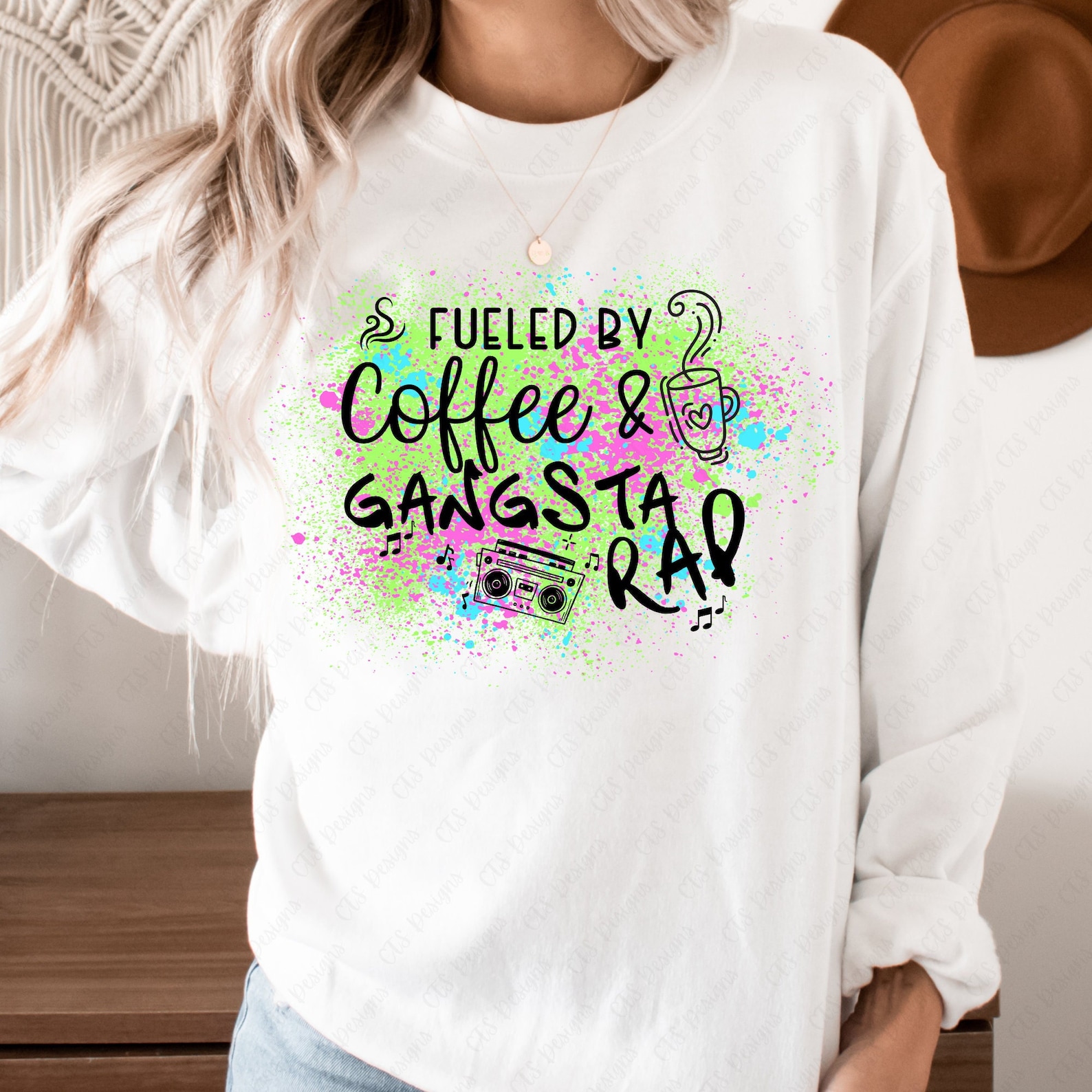 Fueled by Coffee and Gangsta Rap PNG | Coffee Addict | Coffee | Coffee ...