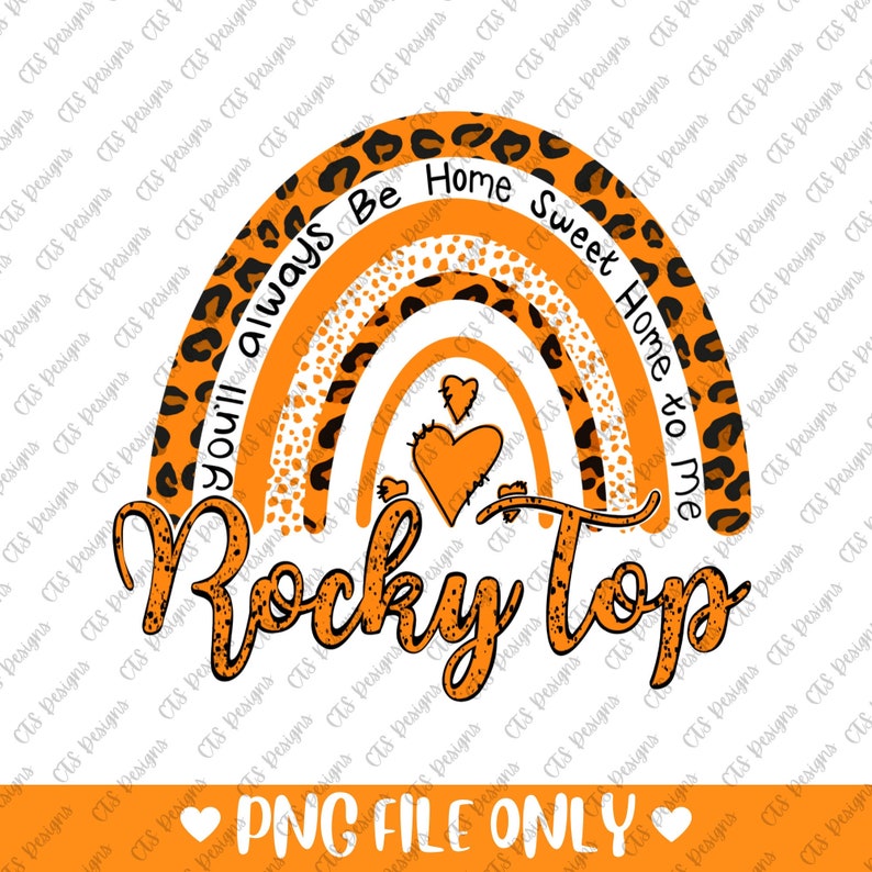 Tennessee Rainbow PNG | TN | Cute Tn Design | Home Sweet Home to Me ...