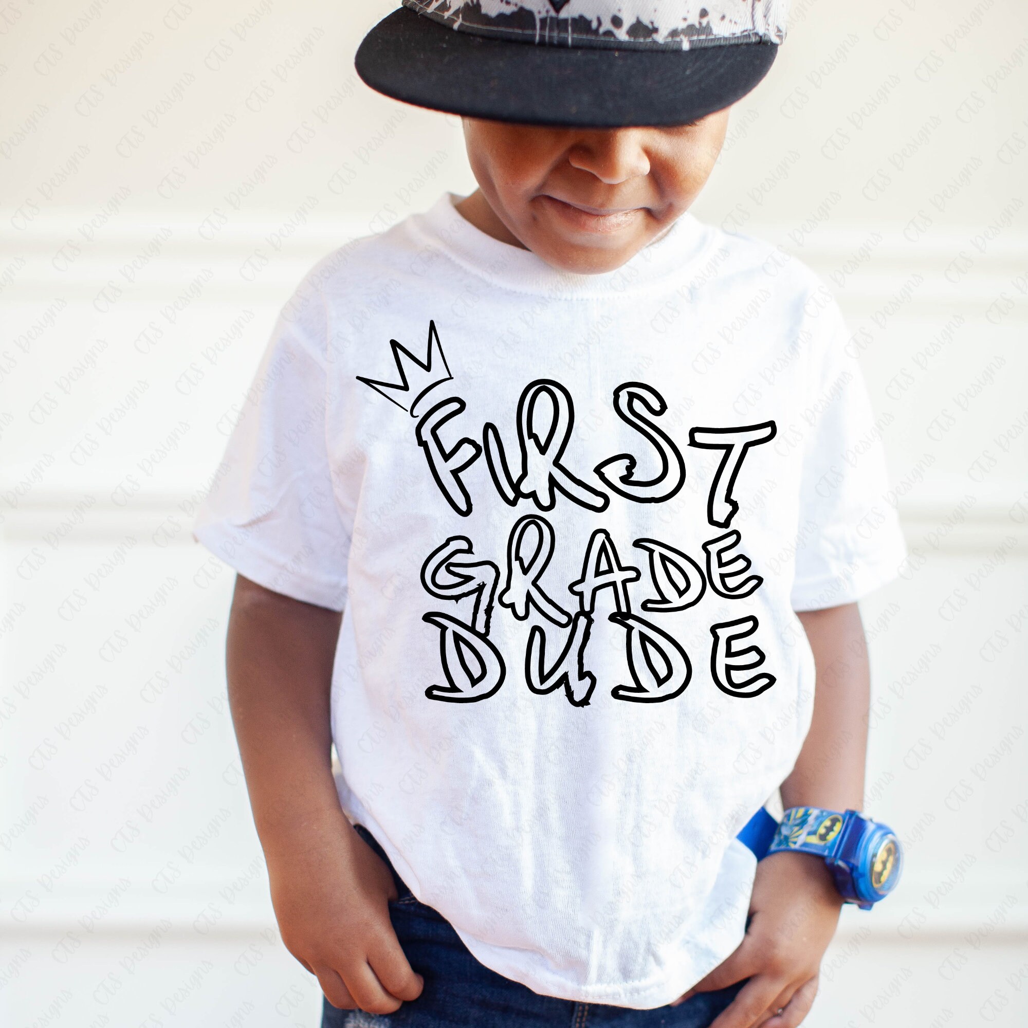 First Grade Dude PNG SVG First Grade Back to School Back to School ...