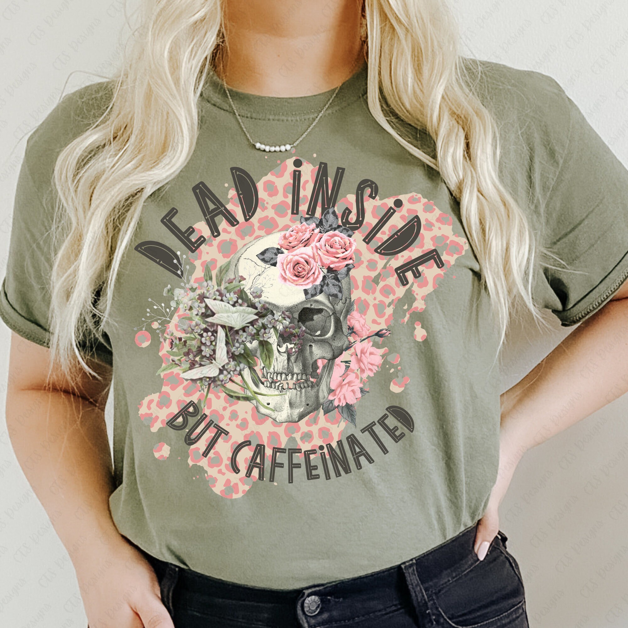 Dead Inside but Caffeinated PNG | Coffee Addict | Coffee | Coffee Png ...