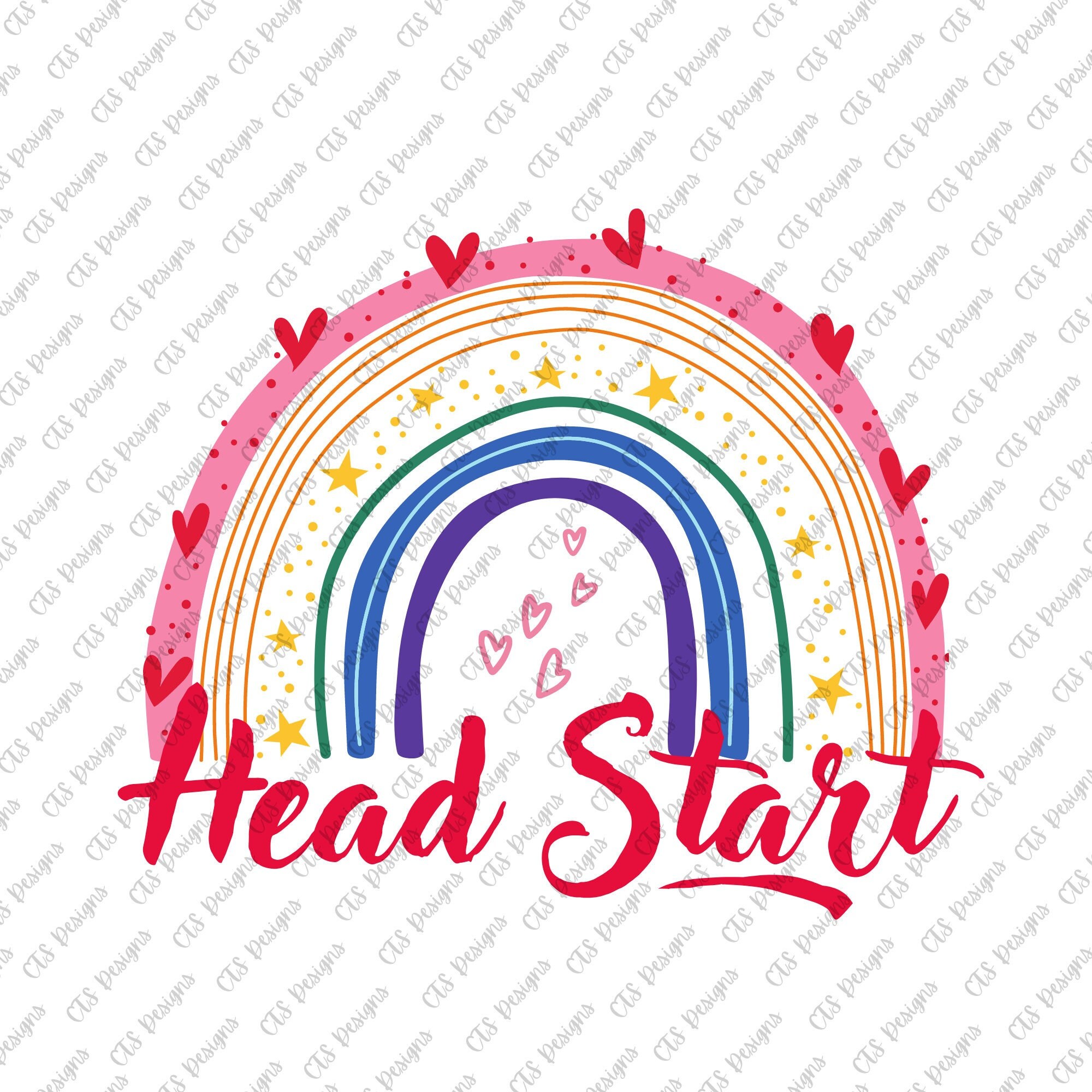Head Start Rainbow PNG | Princess | Head Start Back to School | Back to ...