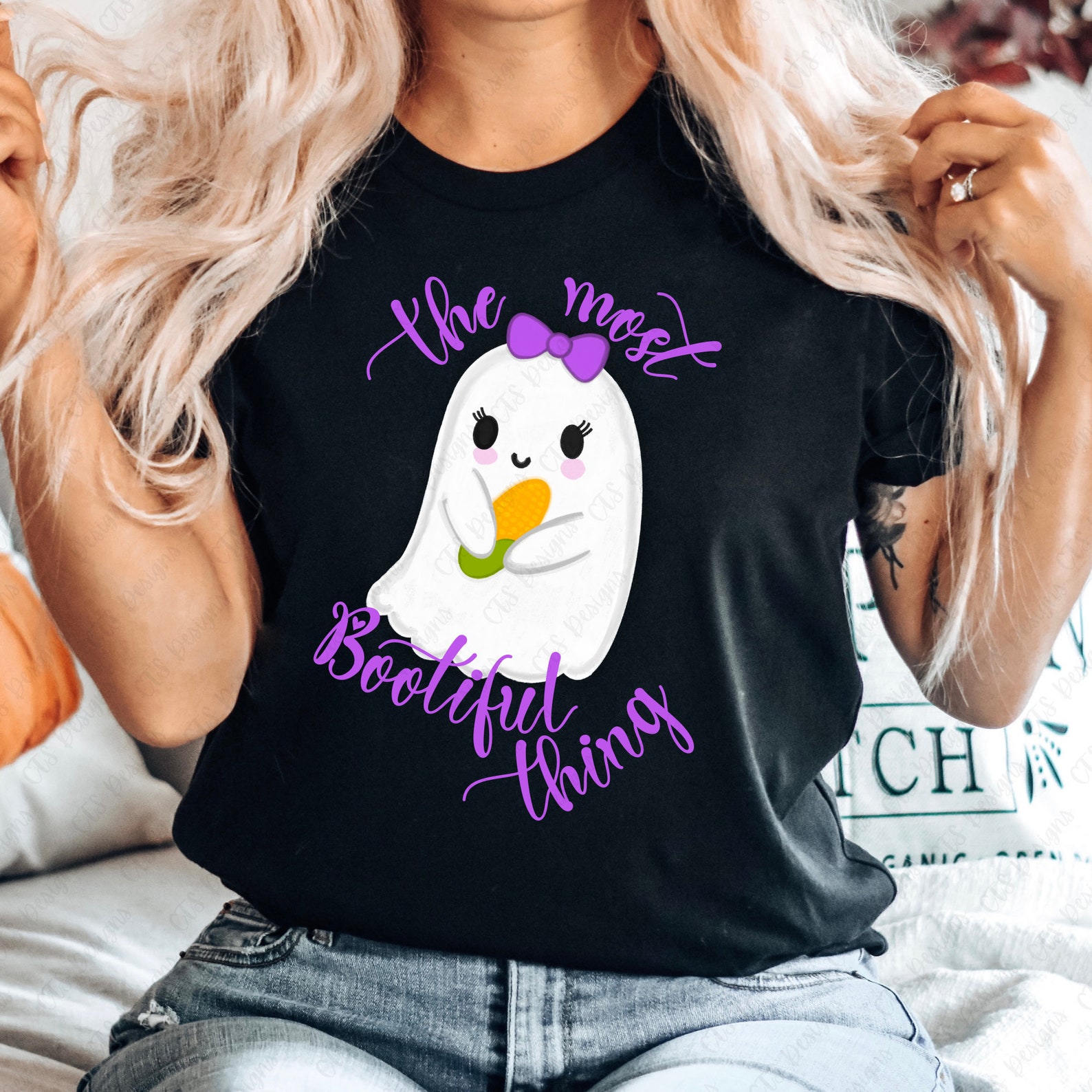 Most Bootiful Thing Hand-drawn PNG It's Corn It Has - Etsy