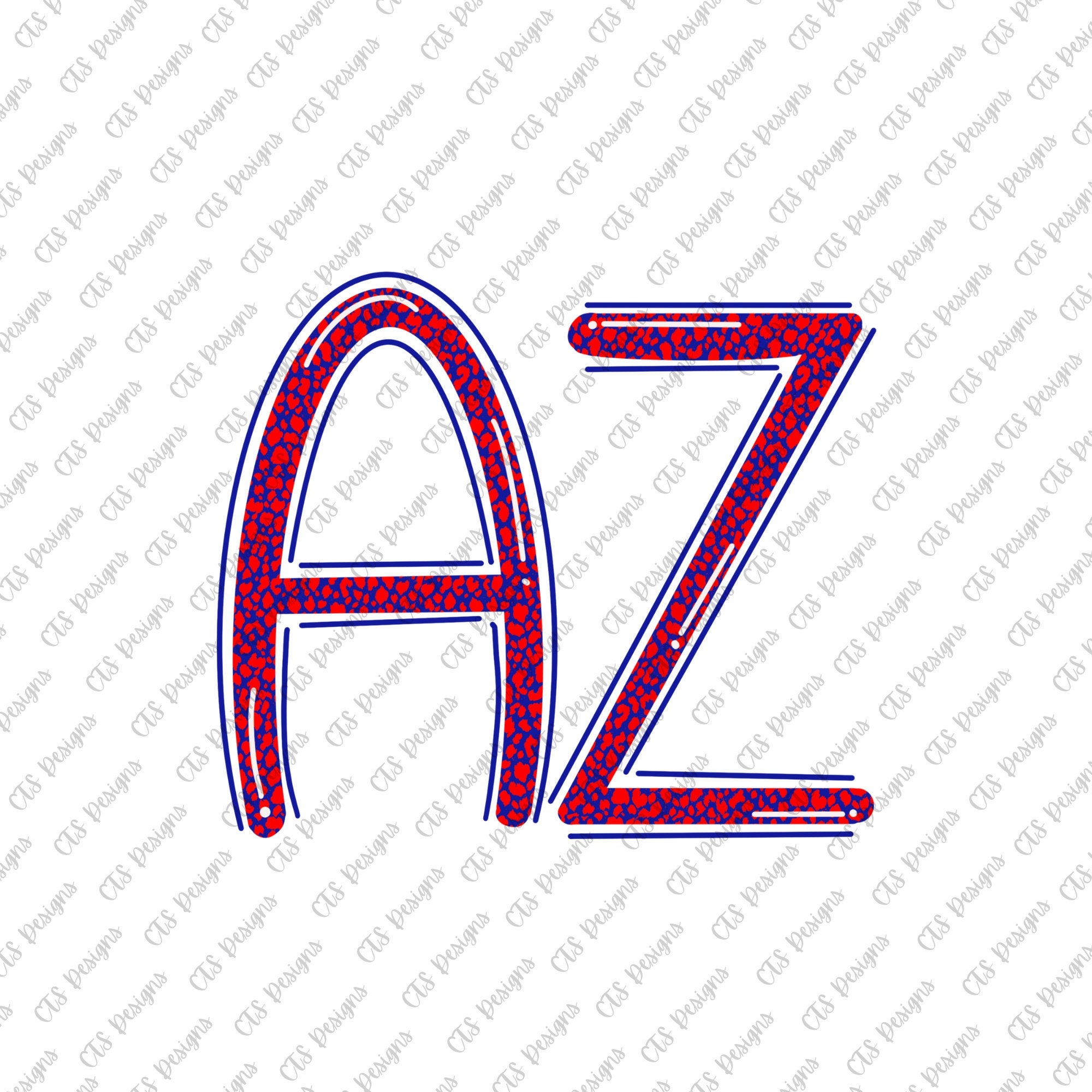 Arizona PNG | AZ | Handwritten Arizona | PNG Shirt File | Leopard ...
