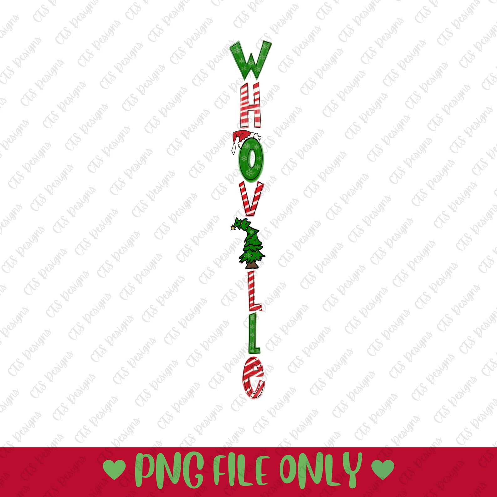Whoville Hand-drawnpng Whoville Png Christmas Design - Etsy