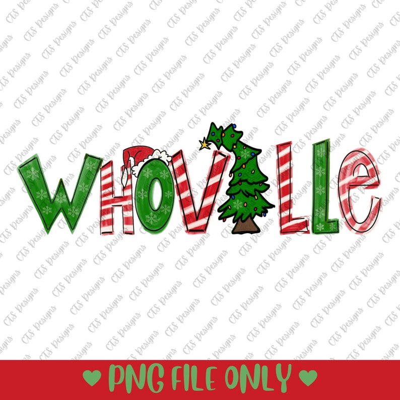 Whoville Hand-drawnpng | Whoville Png | Christmas Design | Christmas ...