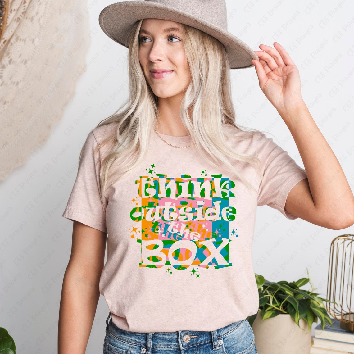 Think Outside the Box PNG Outside the Box Be Creative Be - Etsy