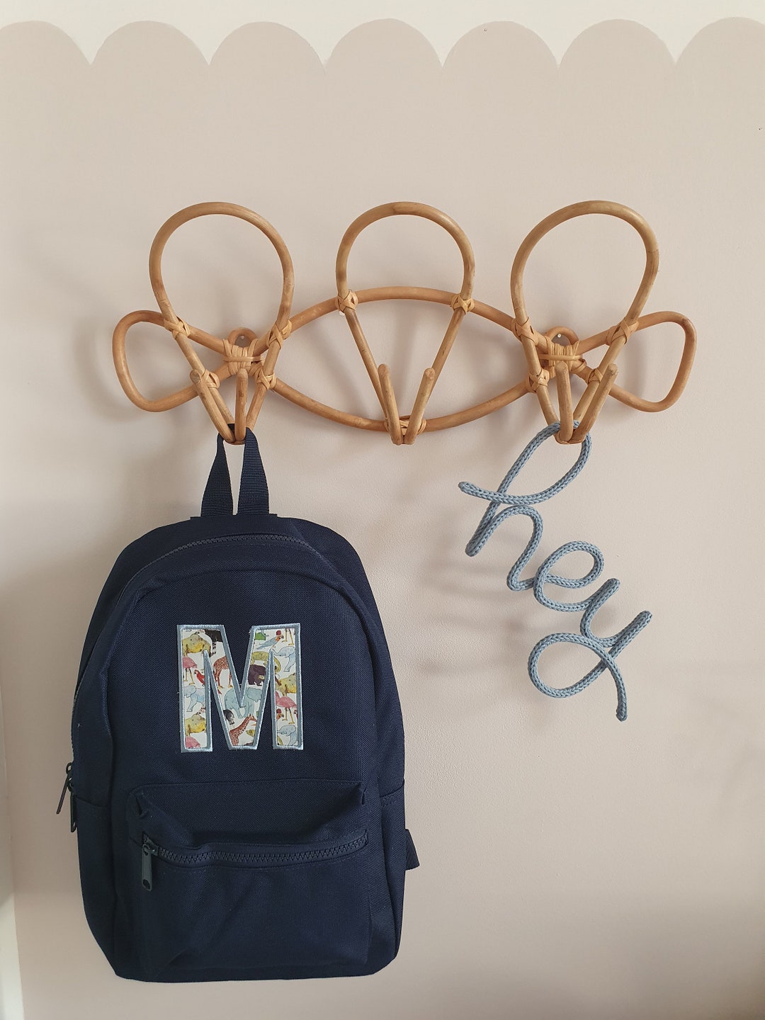 Liberty of London Embroidered Toddler Backpack: Personalized Nursery ...