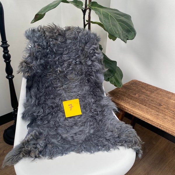 Sheepskin Bench - Etsy