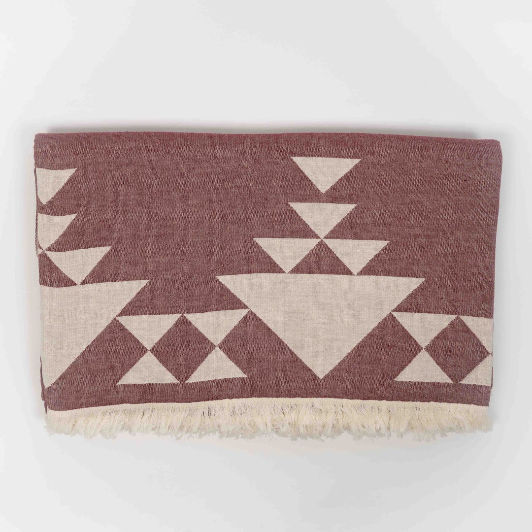 Tribal Blanket Throw Aztec Blanket Geometric Pattern - Etsy