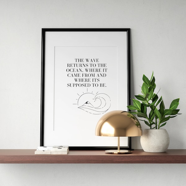 Good Place Wave Quote - Etsy