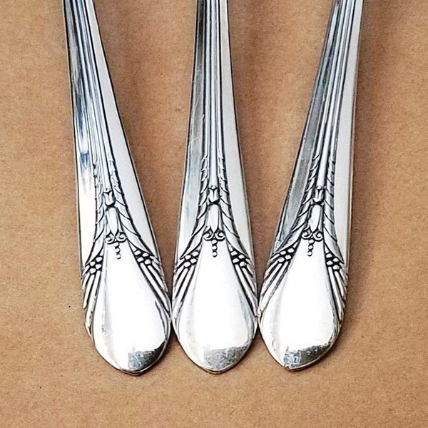 Art Deco Silverware - Etsy
