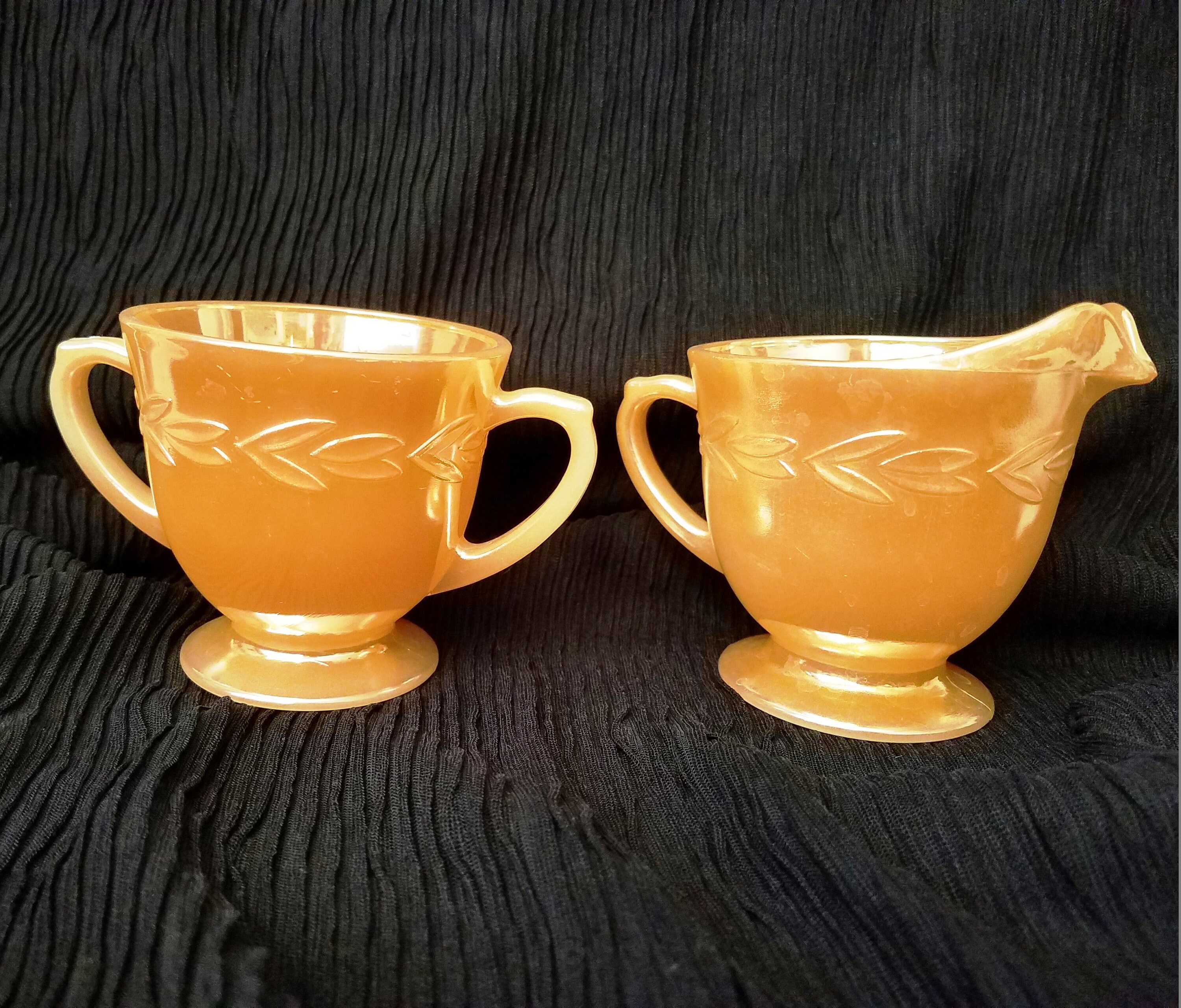 Vintage Fire King Peach Luster Set Dinnerware Sets Home & Living etna ...