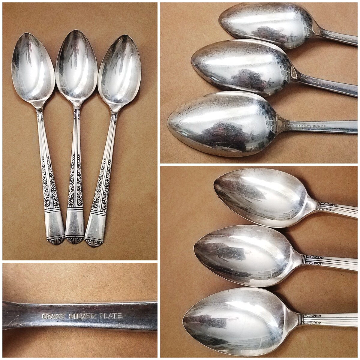 1937 ROYAL YORK OAKLEIGH Silverplate Flatware, Ornate Grille Style ...