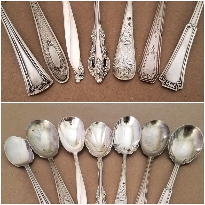 Orphan Sugar Spoons: Rose Standish, Vassar, Gaiety, Silver Artistry ...