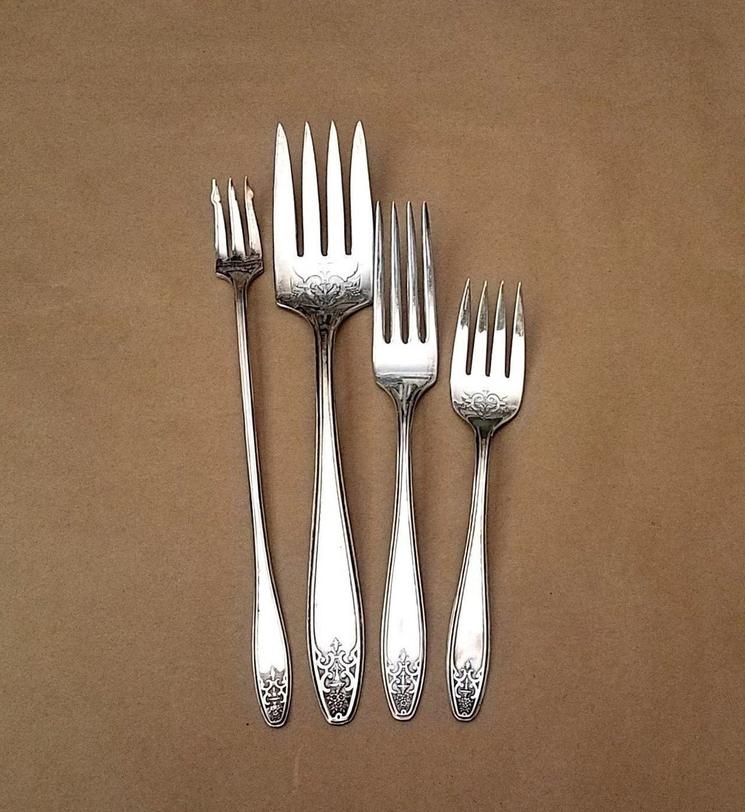 1929 PRINCESS - LADY DORIS Silverplate Flatware, Silverware, Place ...