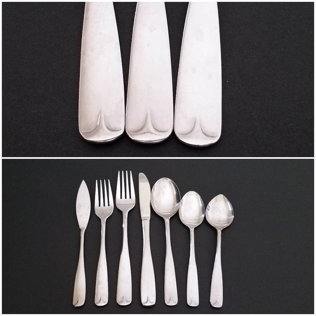 Northland Stainless Silverware Flatware, Korea (oneida), Modern Sleek ...