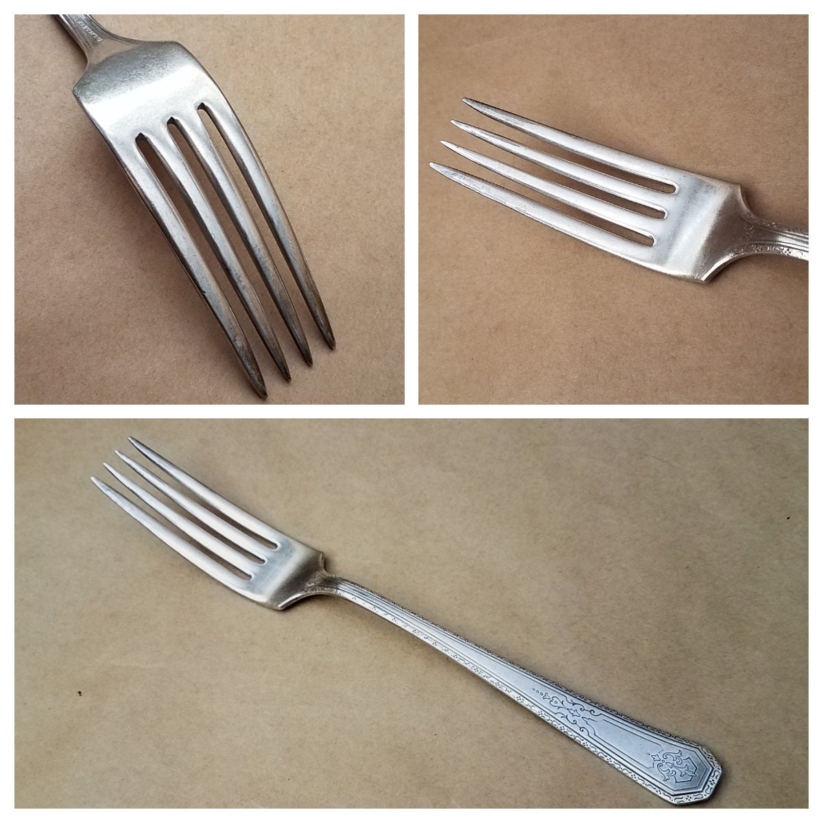 1927 SILVER ANNIVERSARY Silverplate Flatware, Wm Rogers Mfg AA ...