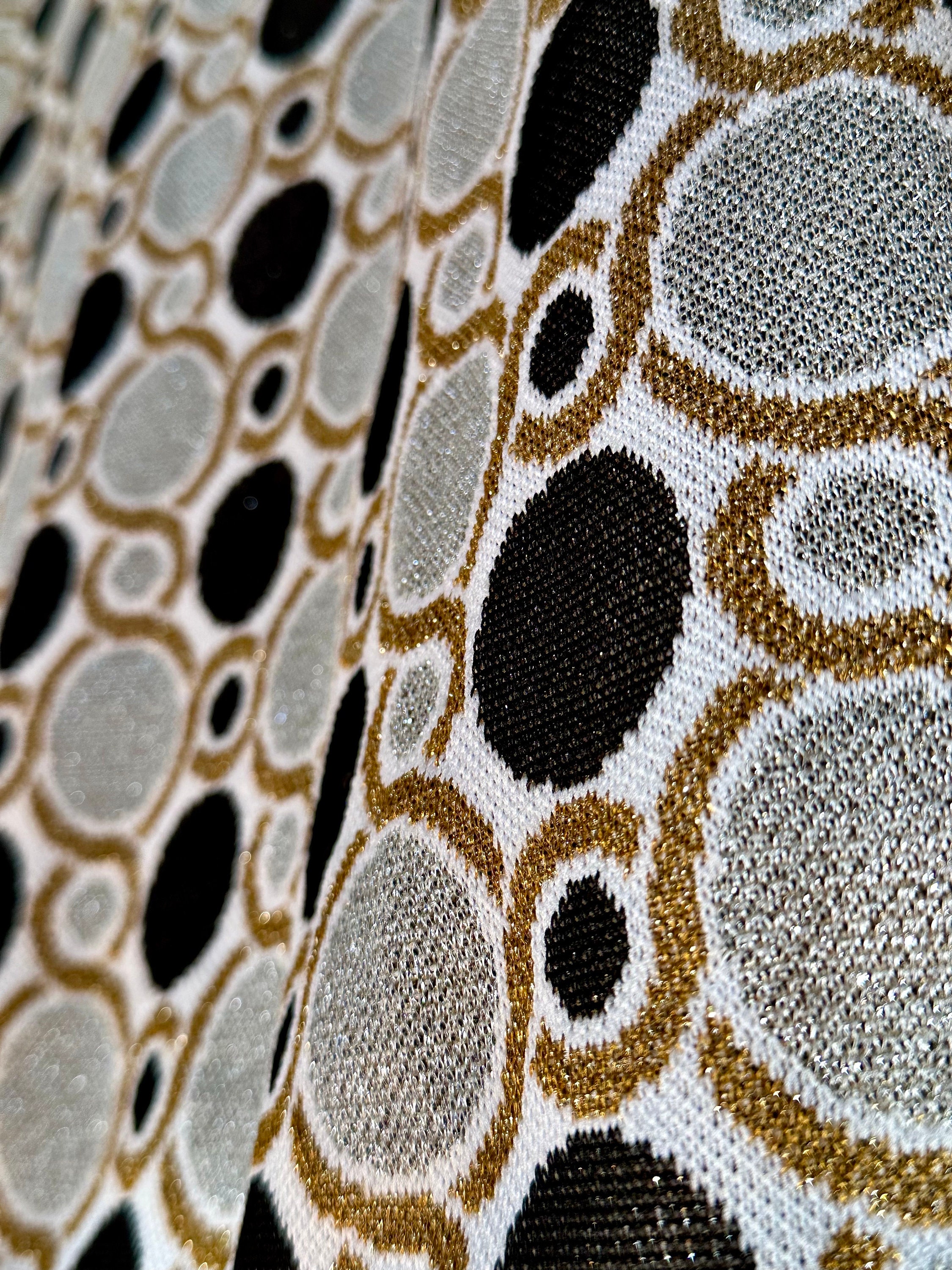 1960s Mod A-line Vintage Mini Dress in Sparkling Silver & Gold - Etsy