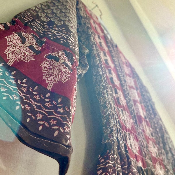 70s Indian Dress - Etsy