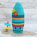 Surfboard Amigurumi Plushie Crochet Pattern Kawaii Cuddler Ragdoll PDF ...