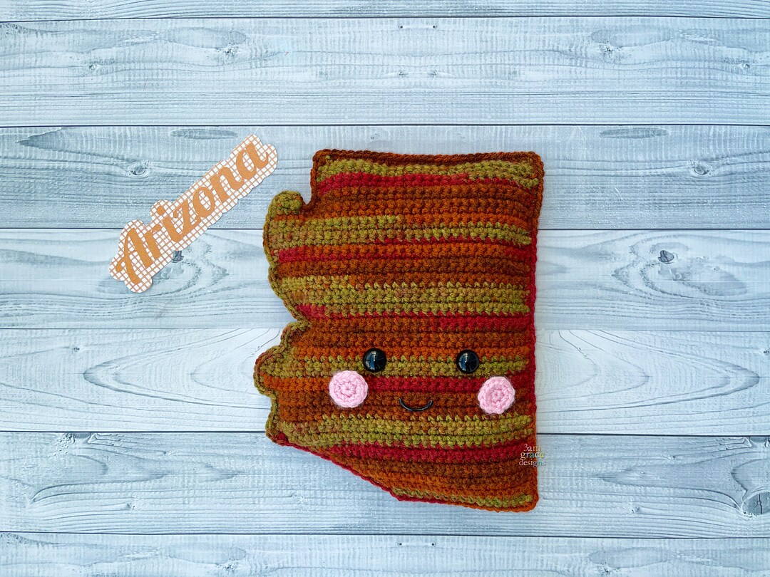 Arizona State Amigurumi Plushie Crochet Pattern Kawaii Cuddler Ragdoll ...