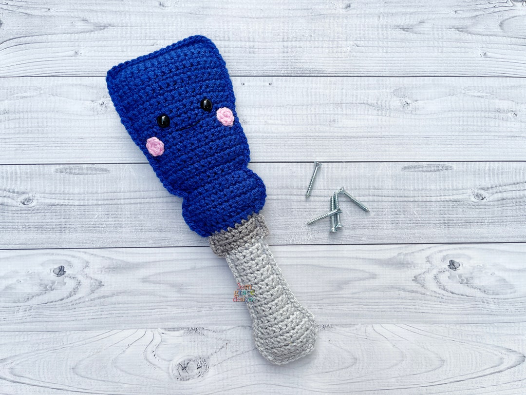 Screwdriver Tool Amigurumi Plushie Crochet Pattern Kawaii Cuddler ...