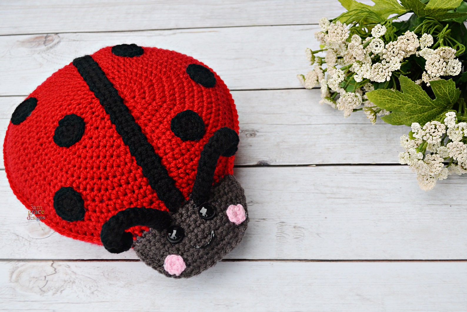 Ladybug Crochet Pattern Ladybug Amigurumi Pattern Ladybug | Etsy