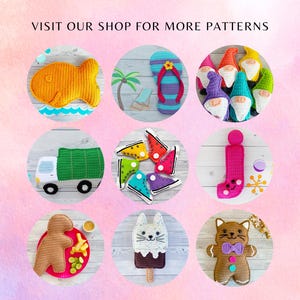 Wrench Tool Amigurumi Plushie Crochet Pattern Kawaii Cuddler Ragdoll ...