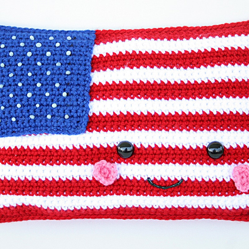 Flag Crochet Pattern - Etsy