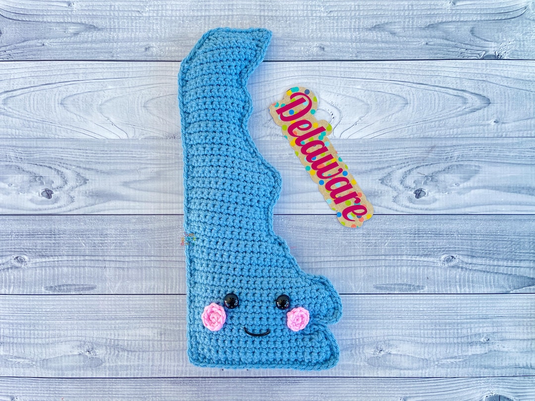 Delaware State Amigurumi Plushie Crochet Pattern Kawaii Cuddler Ragdoll ...