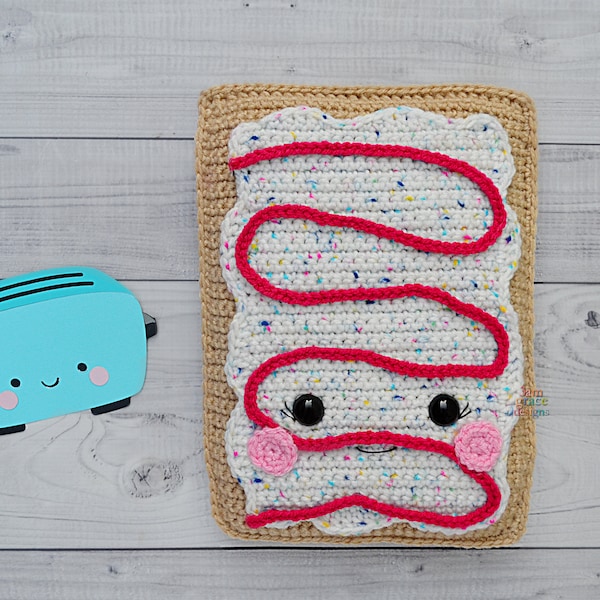 Crochet Toaster Pastry Pattern - Etsy