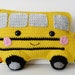 School Bus Crochet Pattern School Bus Amigurumi Pattern - Etsy UK