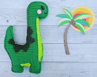 Brontosaurus Crochet Pattern - Etsy