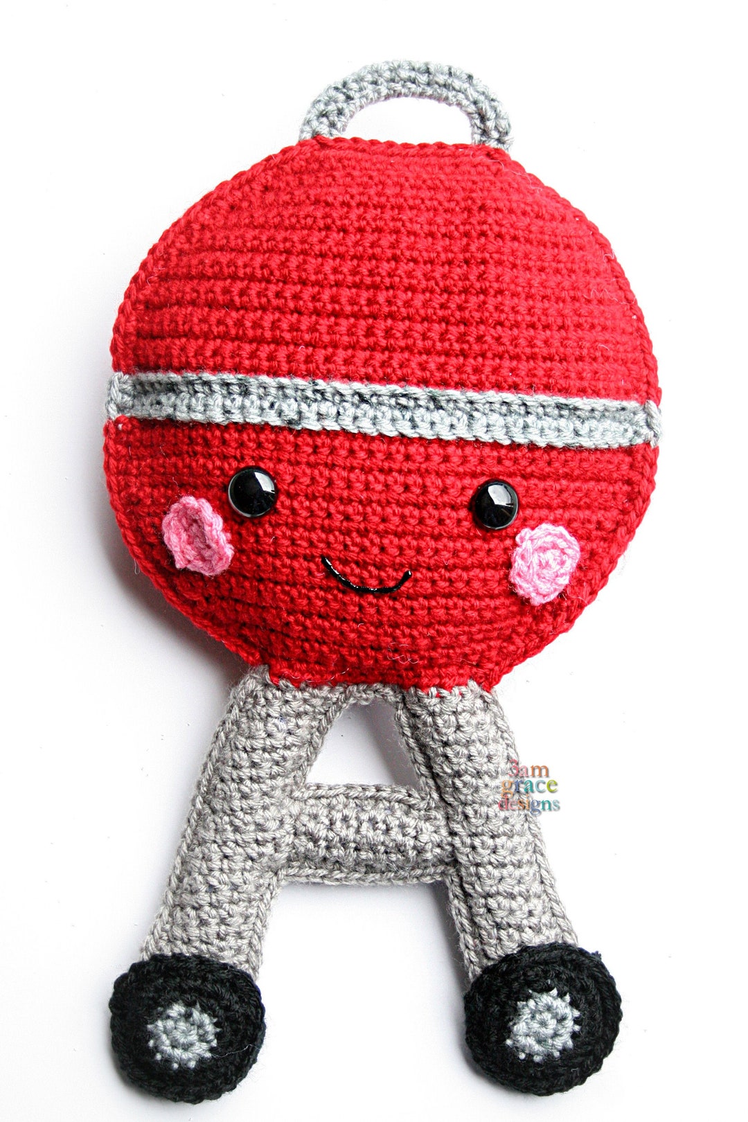 Grill Crochet Pattern, Grill Amigurumi Pattern, Barbecue Crochet ...