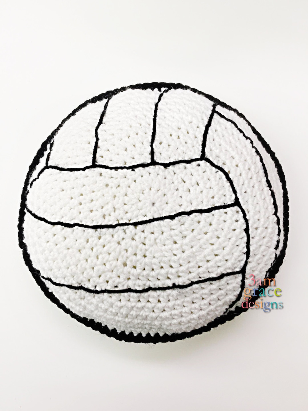 Volleyball Crochet Pattern, Volleyball Amigurumi Pattern, Volleyball ...