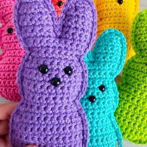 Mini Easter Marshmallow Bunny Crochet Pattern, Mini Easter Marshmallow ...