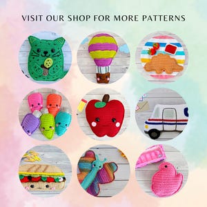 Mini Number Five 5 Crochet Pattern, Mini Number Five 5 Amigurumi ...