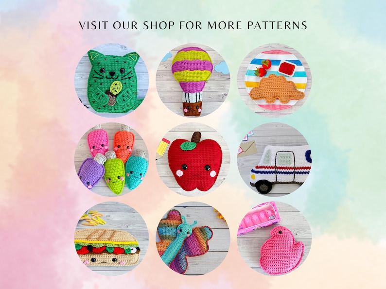 School Bus Amigurumi Plushie Crochet Pattern Kawaii Cuddler Ragdoll PDF ...