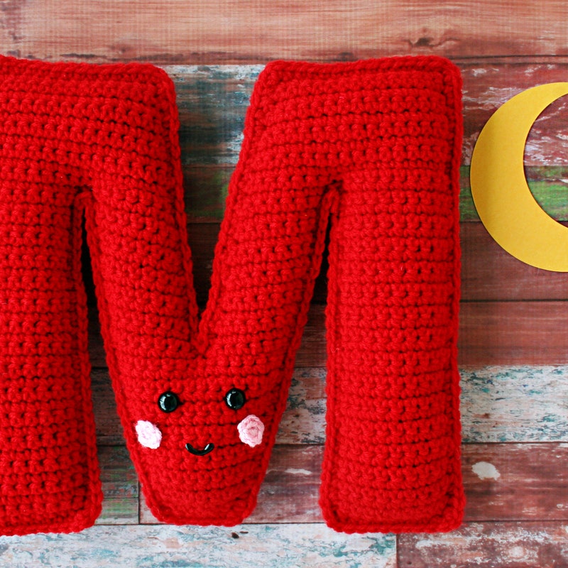 Crochet Alphabet Pattern - Etsy