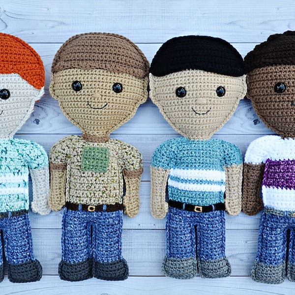 Crochet Pattern Boy - Etsy