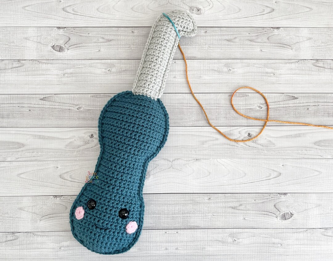 Crochet Hook Crochet Pattern, Crochet Hook Amigurumi Pattern, Crochet Hook Kawaii Cuddler ...