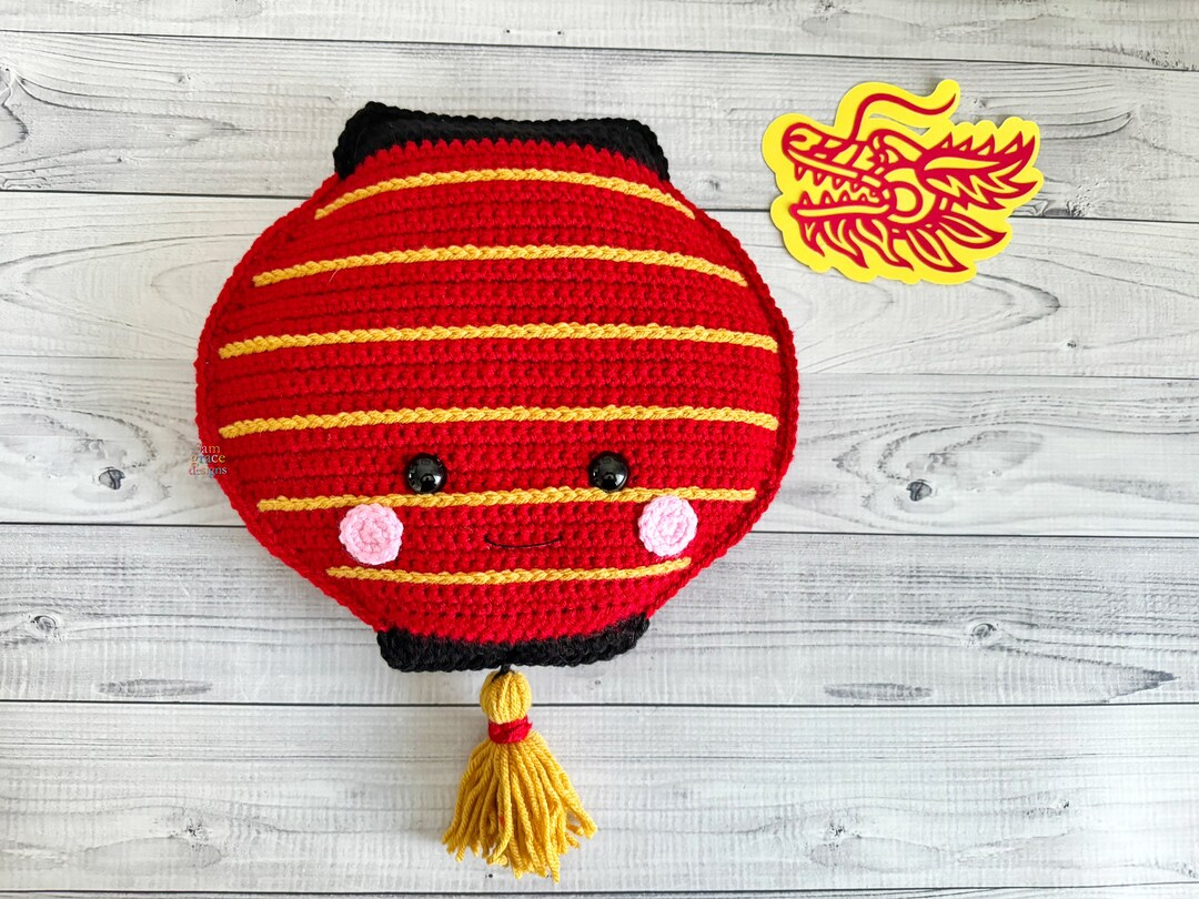 Chinese Lantern Crochet Pattern, Chinese Lantern Amigurumi Pattern ...